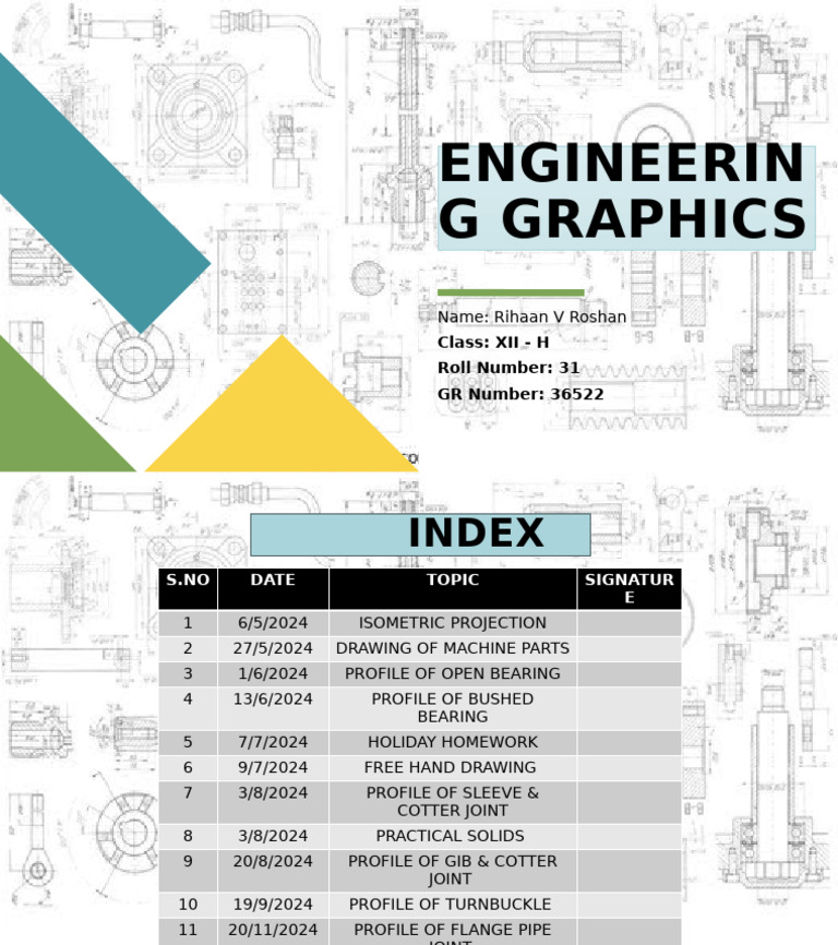 Engineering Graphics Front Cover | PDF