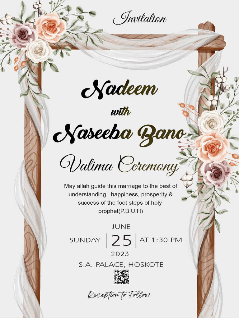 Wedding Invitation | PDF