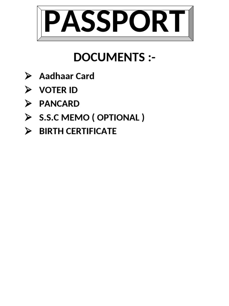 Passport Banner | PDF