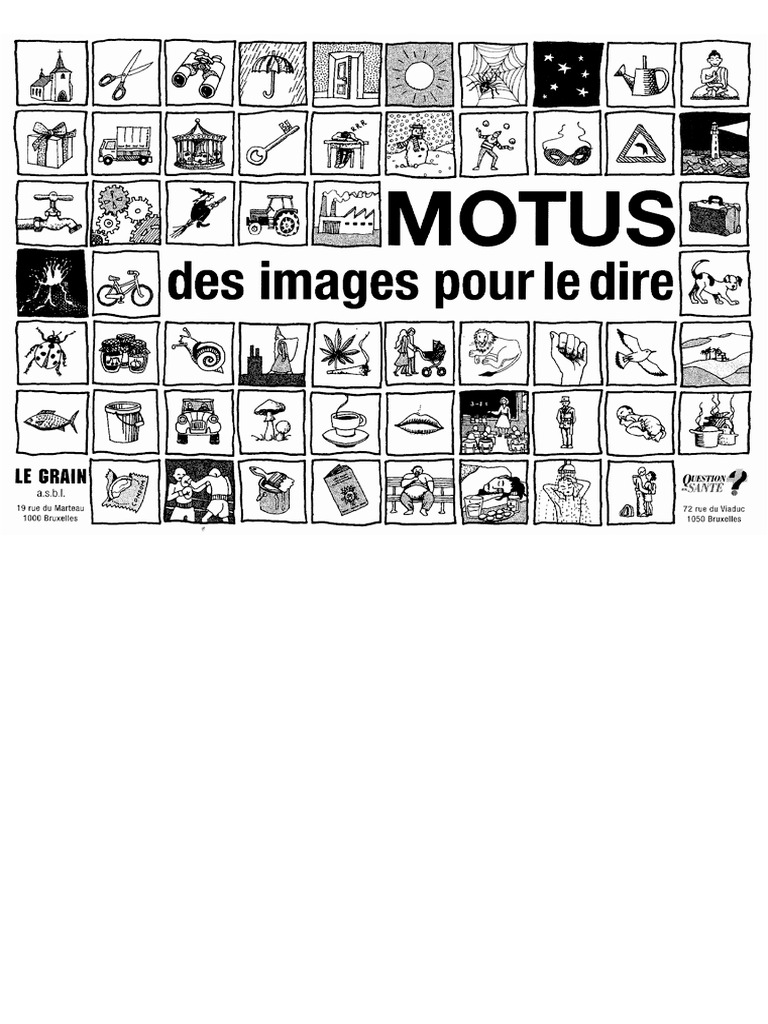 Jeu Des Images Pour Le Dire MOTUS | PDF