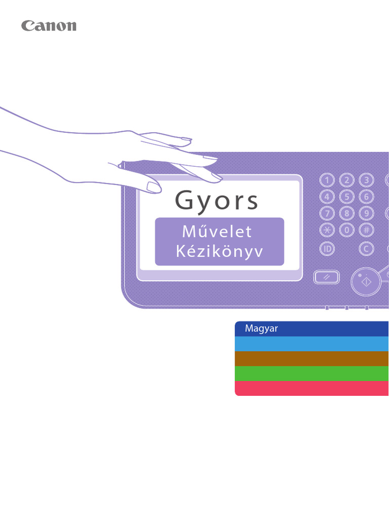 iRADV A3 3rd Quick Opperation Guide HU | PDF