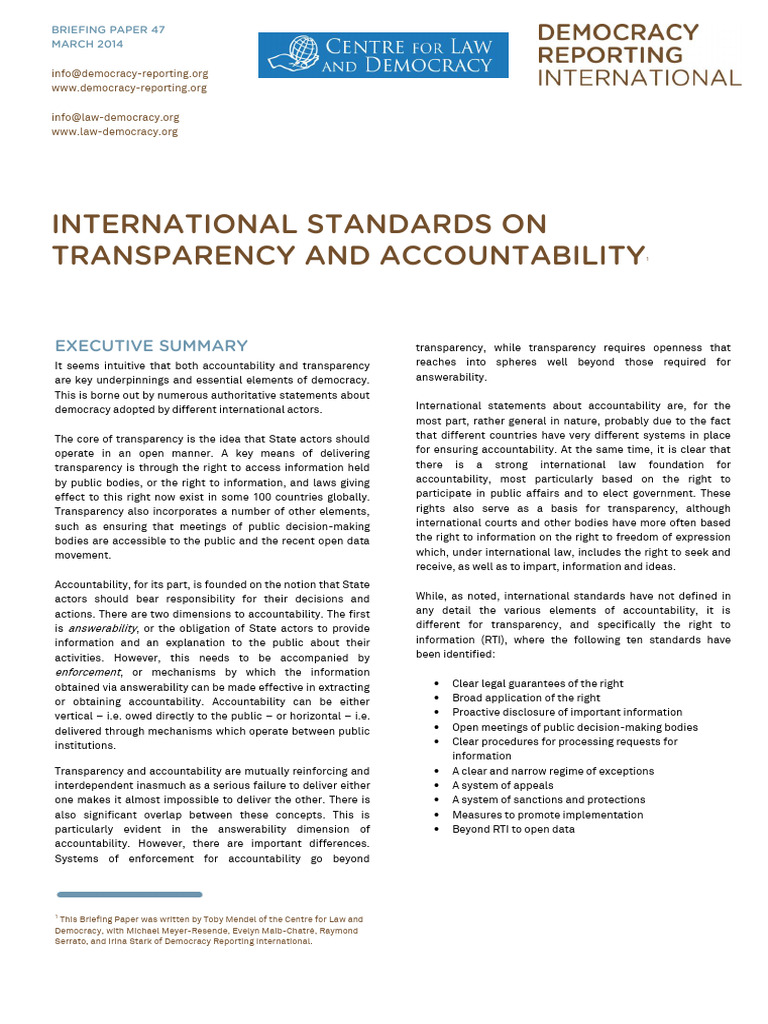 Transparency-and-Accountability Final - Mar14 | PDF | Human Rights ...