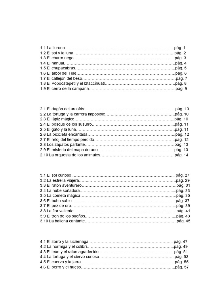 Indice antologia | PDF
