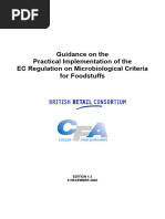 Commission Regulation EC No. 2073-2005 - On Microbiological Criteria ...