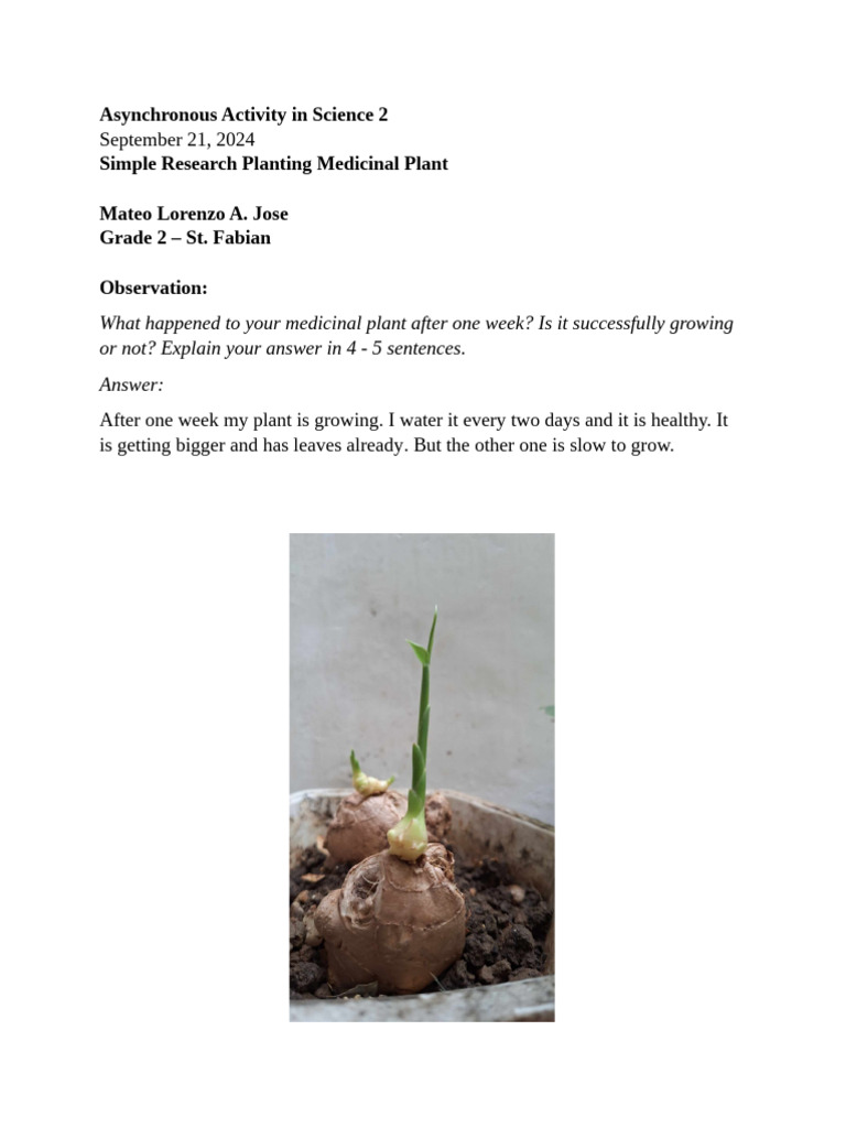 Asynchronous Activity in Science 2 | PDF