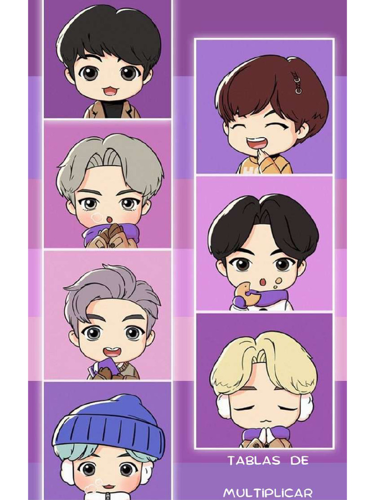 Bts tablas de multiplicar | PDF