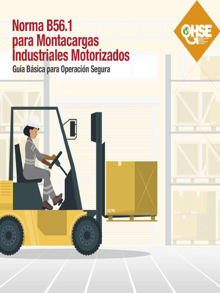 Normas B56.1 para Montacargas Industriales Motorizados | PDF