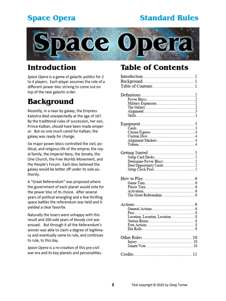Spaceopera English 2021 | PDF | Dice | Milky Way