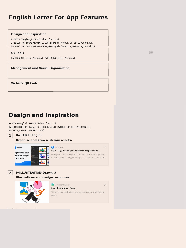 English Letter For App Features | PDF