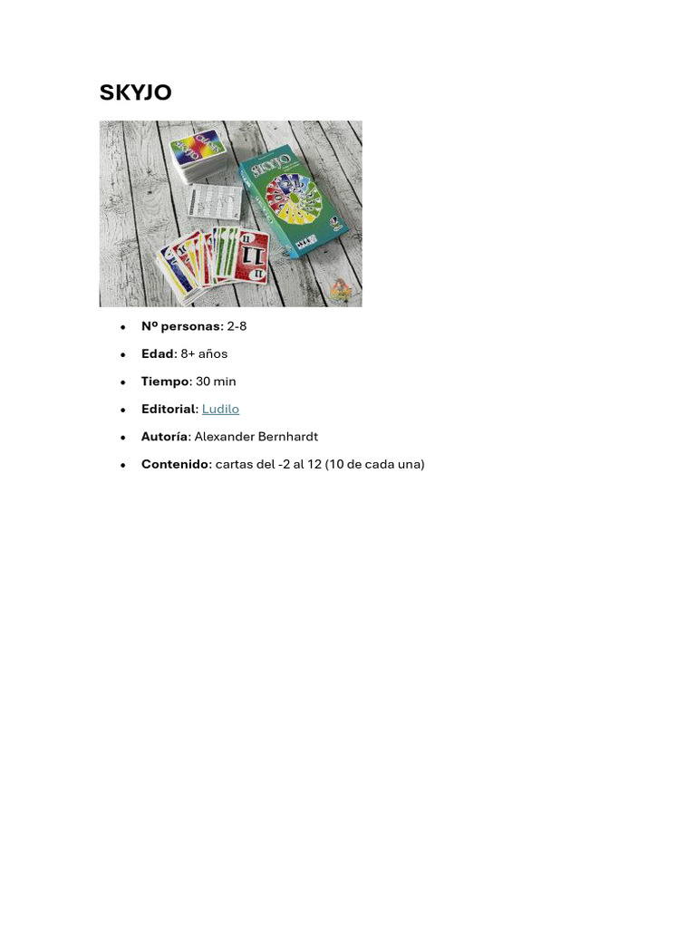 Skyjo Reglas | PDF | René Descartes