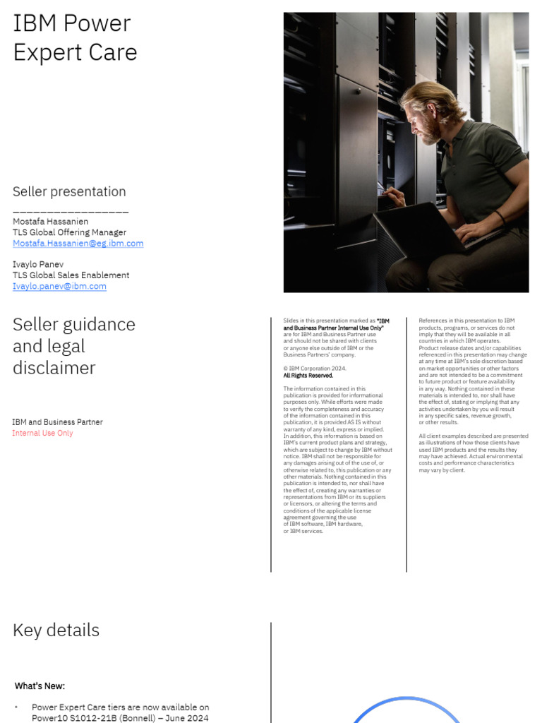 IBM Power Expert Care Overview | PDF | Computer Science | Computer ...