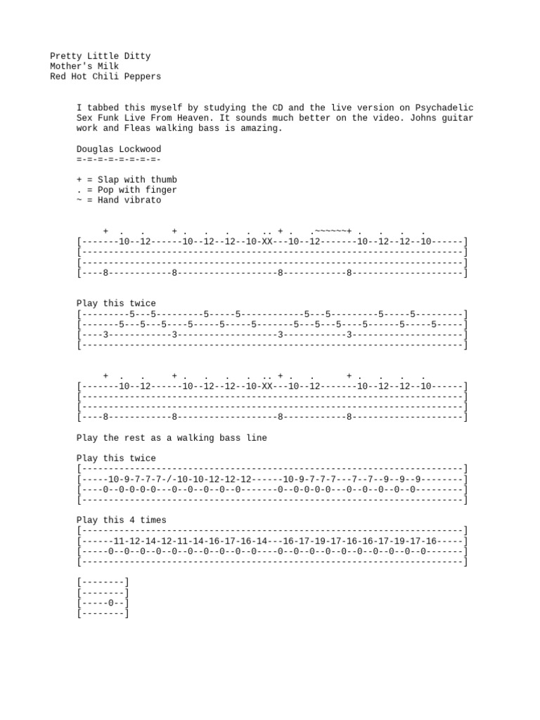 10 - Pretty Little Ditty - B | PDF