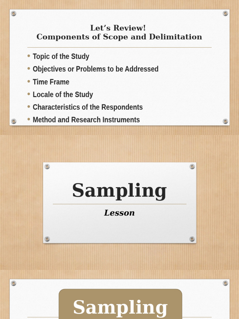 Sample Size and Sampling Procedures | PDF | Sampling (Statistics ... Sample Size and Sampling Procedures | PDF | Sampling (Statistics ...