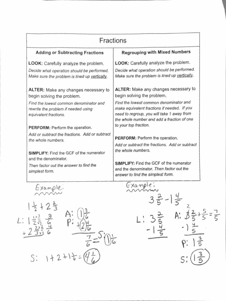 Fraction Resource | PDF
