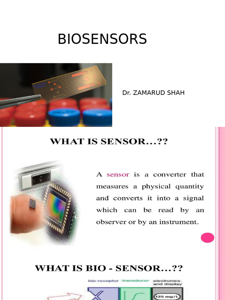 Biosensor | PDF