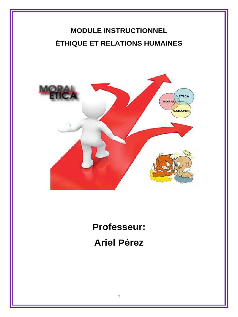 Éthique et relations humaines expliquées | PDF | Moralité | Direction