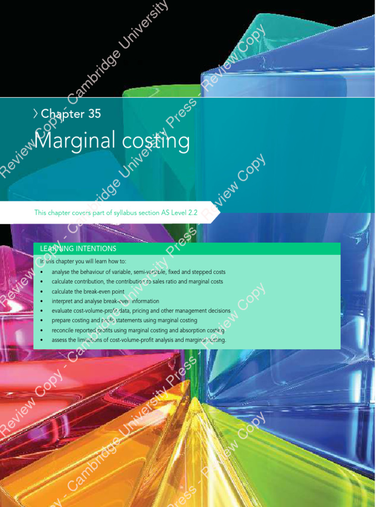 Marginal | PDF | Marginal Cost | Profit (Economics)