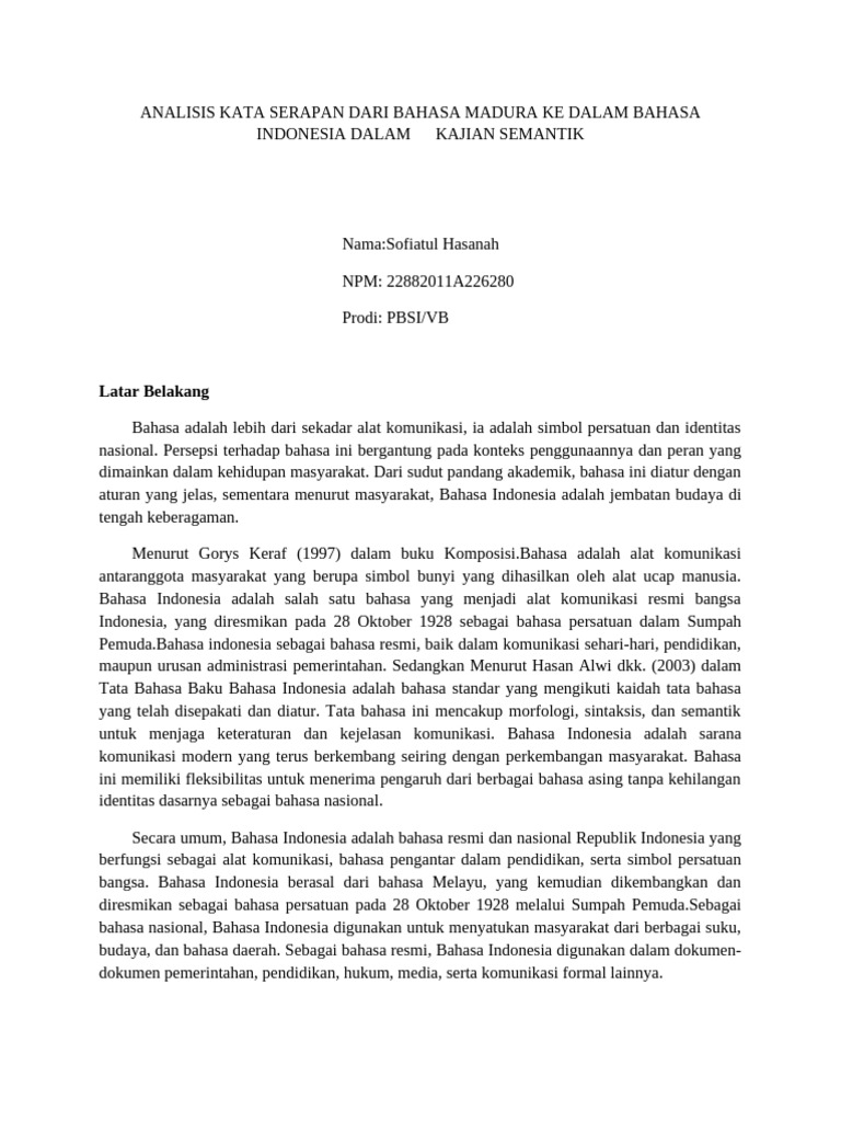 Metpen UAS Sofia | PDF