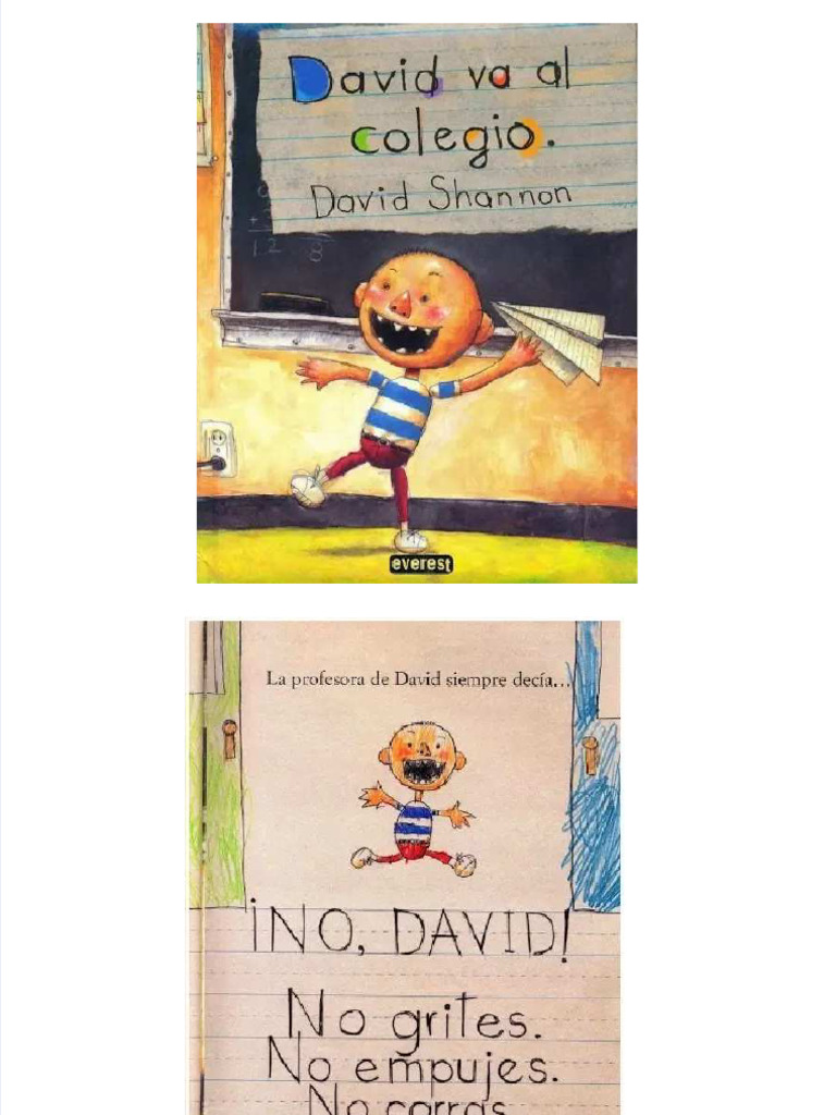 David Va A La Escuela Cuento PDF | PDF