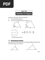 Similar Shapes Exercises and Solutions | PDF | Rectangle | Triangle