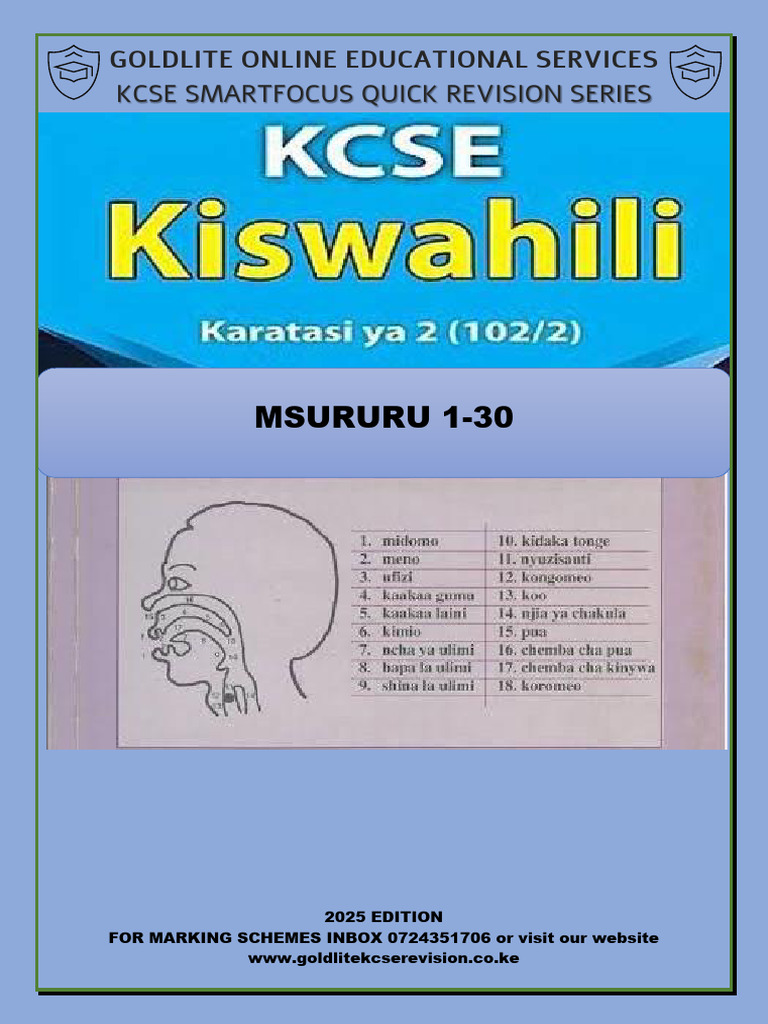 KIS PP2 QUICK REVISION SERIES 2025 | PDF