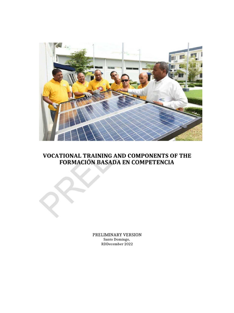 Professional Training and Components of Competency-Based Training | PDF | Vocational Education ...