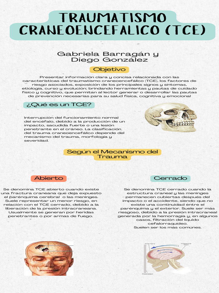 tce | PDF | Lesión cerebral traumática | Especialidades Medicas