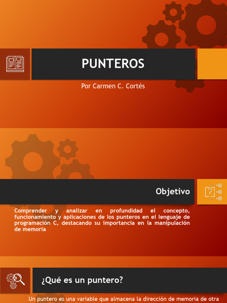 Punt Eros | PDF | Puntero (Programación de computadora) | Variable (informática)