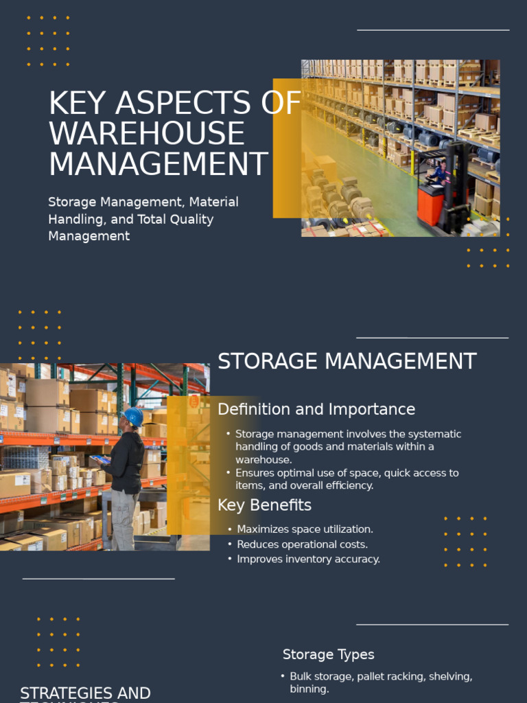 Warehouse Management | PDF | Warehouse | Business