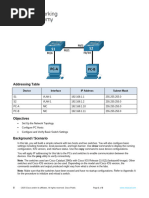 10.2.6 Packet Tracer - Use LLDP To Map A Network | PDF | Computer Network | Router (Computing)