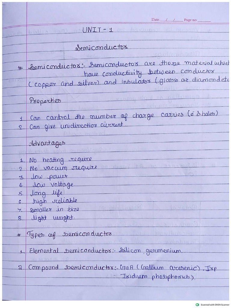 unit01 semiconductor (1) | PDF