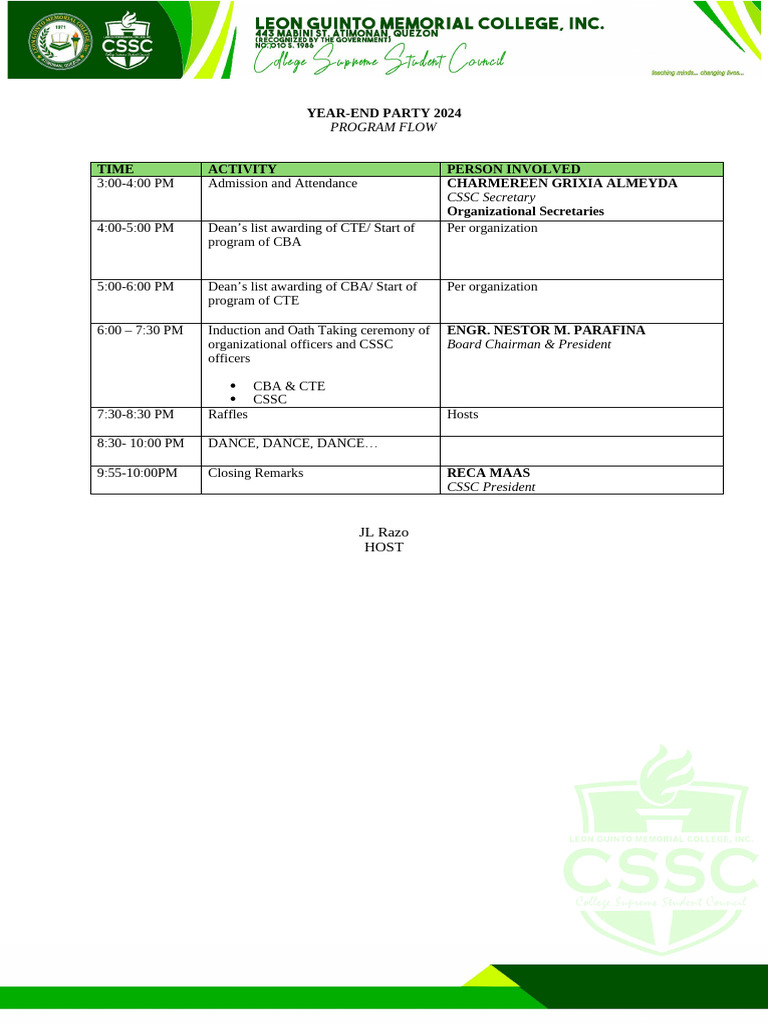 YEAR-END-PARTY-PROGRAM | PDF