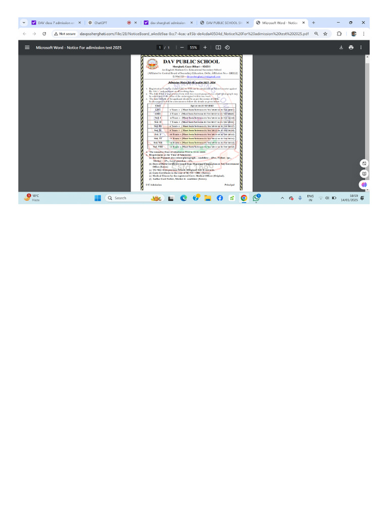 Cleaned Admission Details | PDF