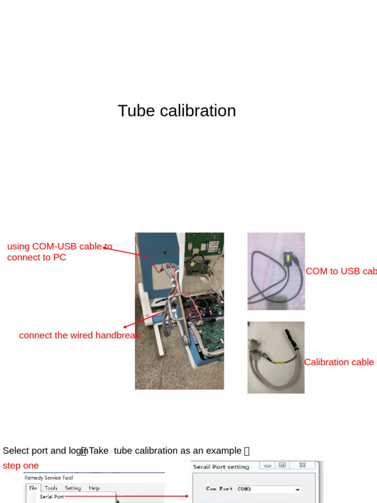 Tube Calibration | PDF