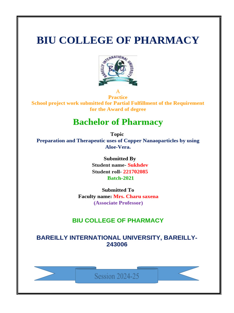 Project Sukhdev 1234567890 | PDF