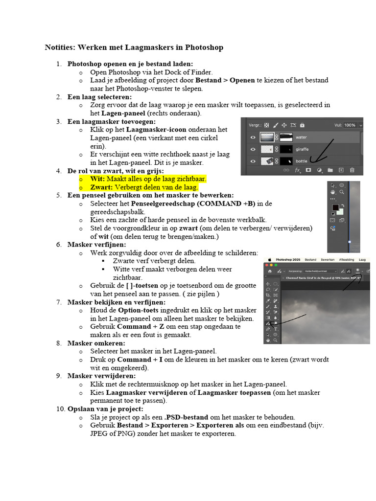 Notities Photoshop | PDF