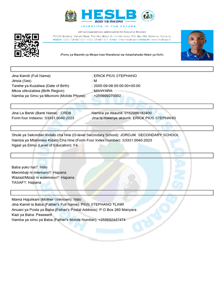 S3331.0040.2023 170220 Application Form | PDF