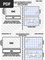 (Free) DIY Switch Template (Character #1) (Black & White + Color) | PDF