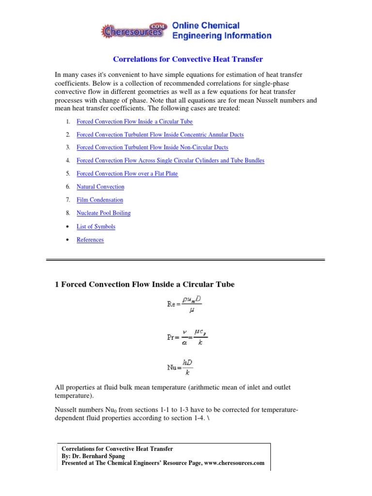 Convection | PDF | Heat Transfer | Fluid Dynamics