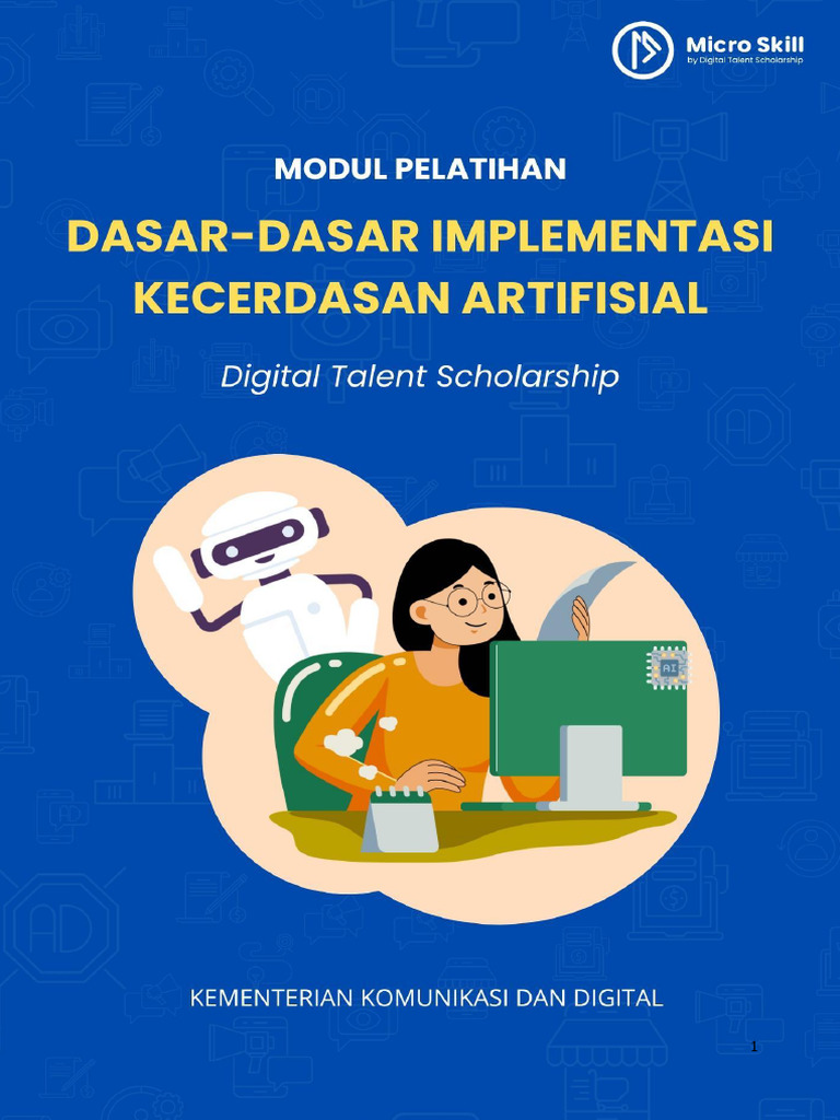 Modul Microskill - Dasar-Dasar Implementasi Kecerdasan Artifisial | PDF