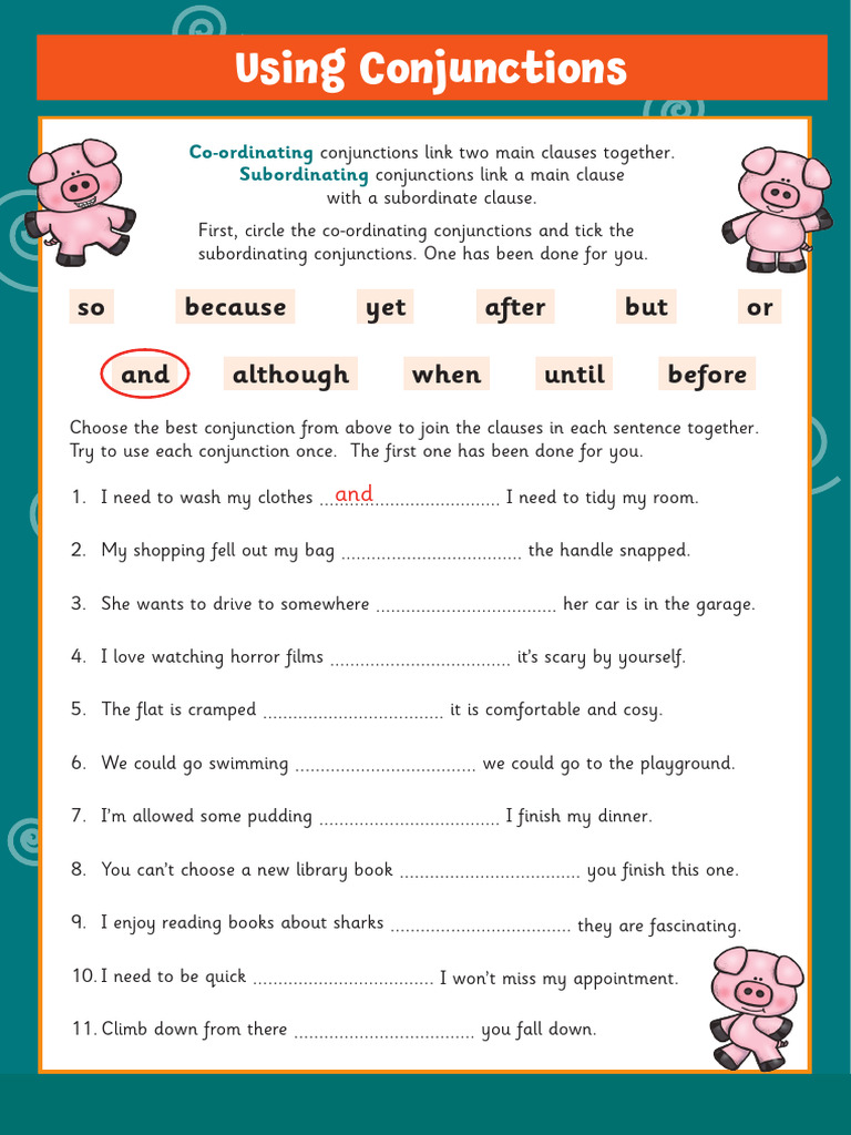 Robert Conjunctions | PDF