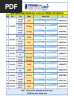 Zoom Class Links for Students | PDF