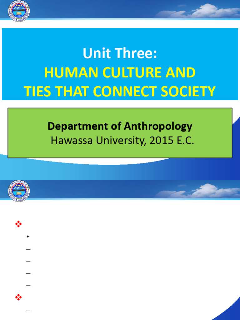 Understanding Human Culture and Society | PDF | Kinship | Marriage
