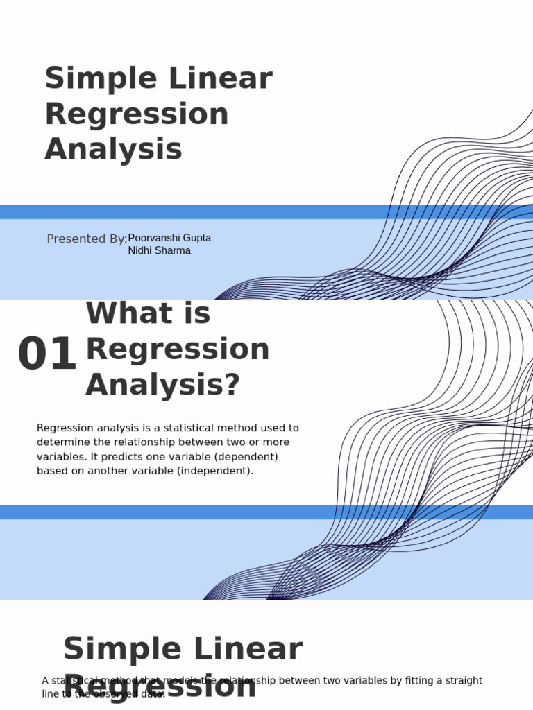 BS - regression | PDF | Dependent And Independent Variables | Linear Regression