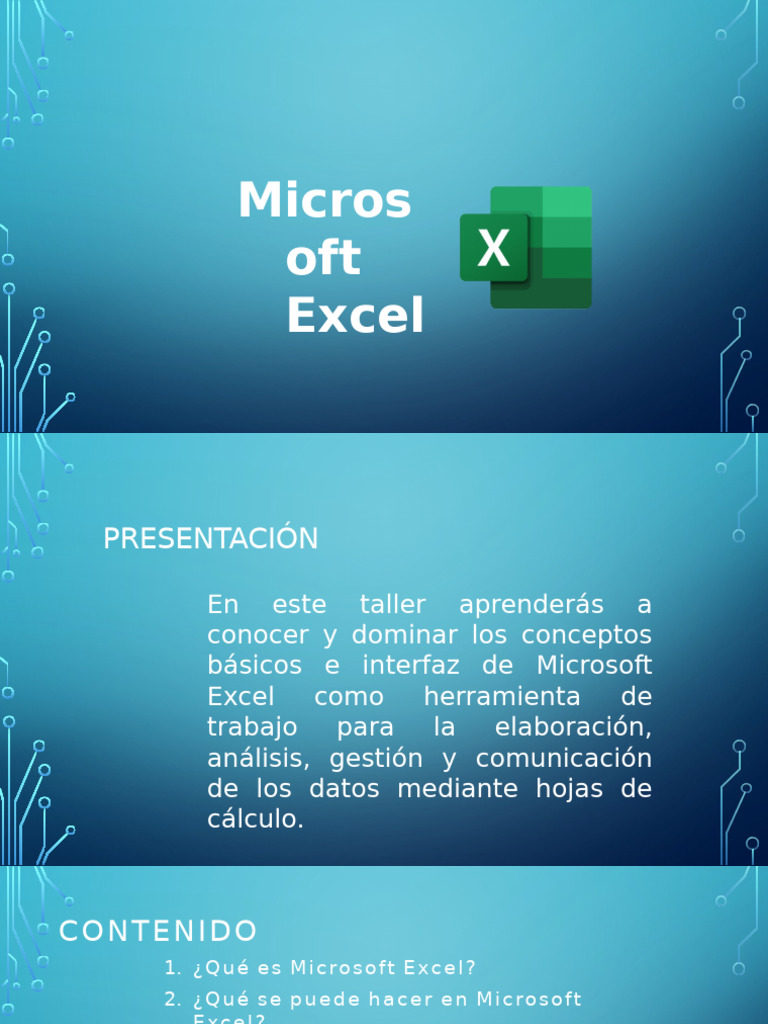 Excel Basico | PDF | Microsoft Excel | Hoja de cálculo
