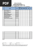 Editable Class Record Template | PDF