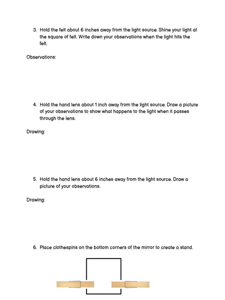 Light Science Unit-5 | PDF