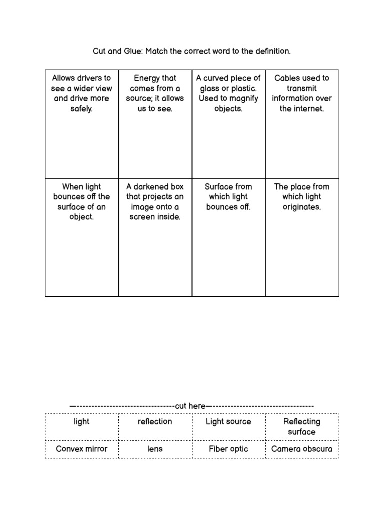 Light Science Unit-3 | PDF