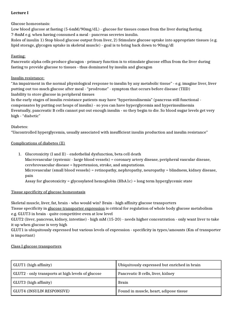 Diabetes | PDF | Pancreas | Insulin