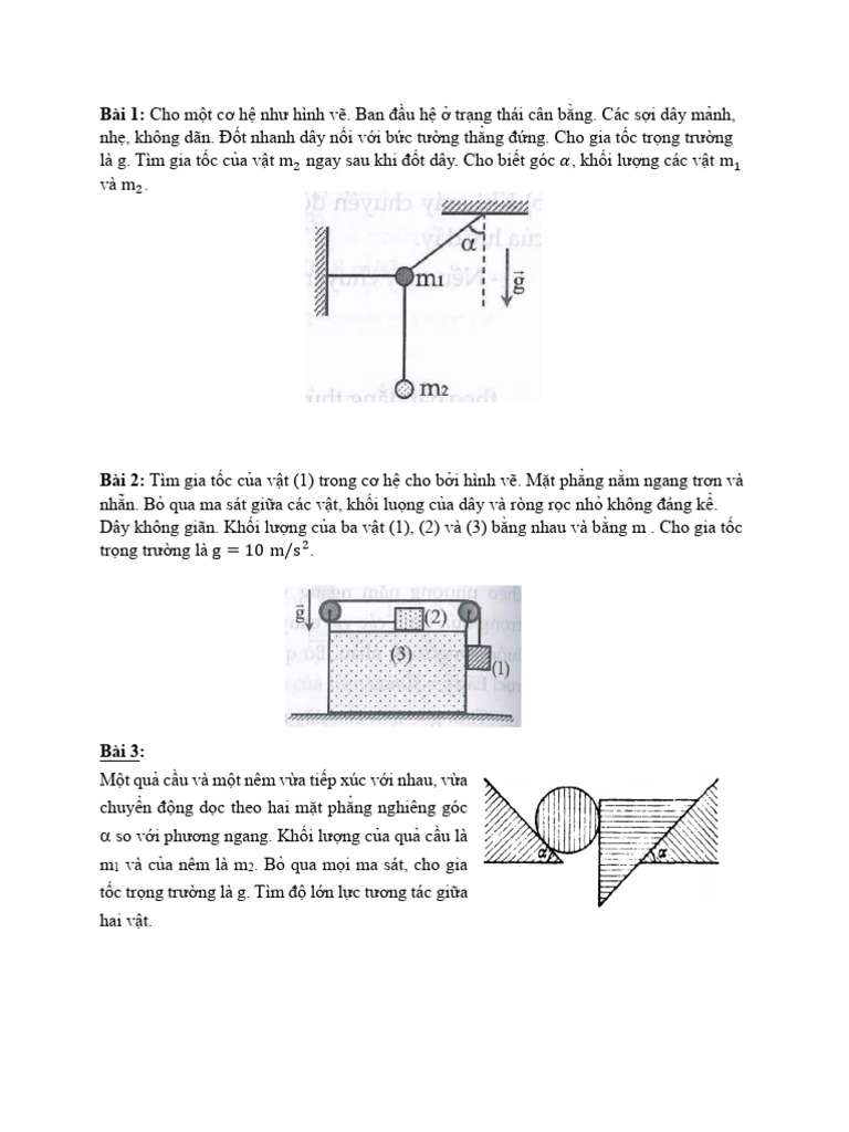 Buoi 3 Dong Luc Hoc | PDF